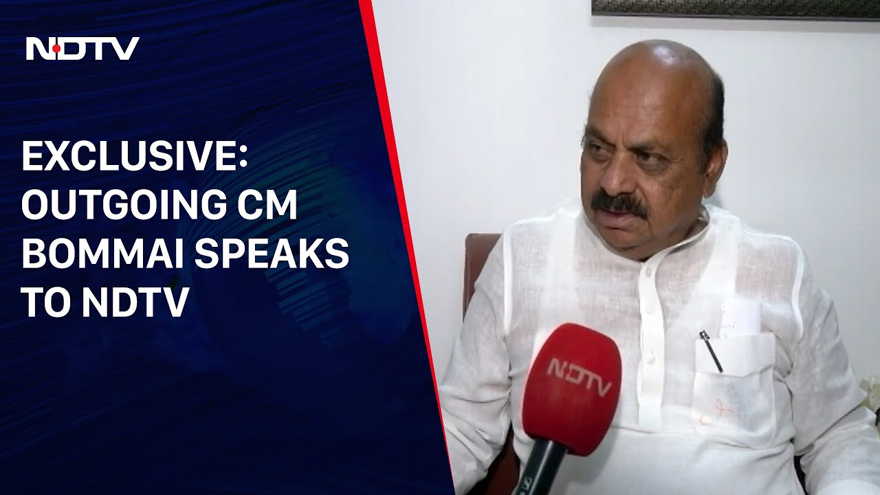 B Bommai To NDTV After Karnataka Loss: "Need New Blood, New Thinking ...