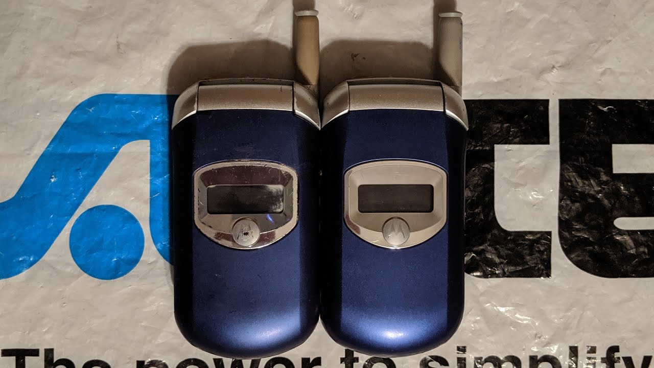 Alltel Wireless Motorola V262 - YouTube