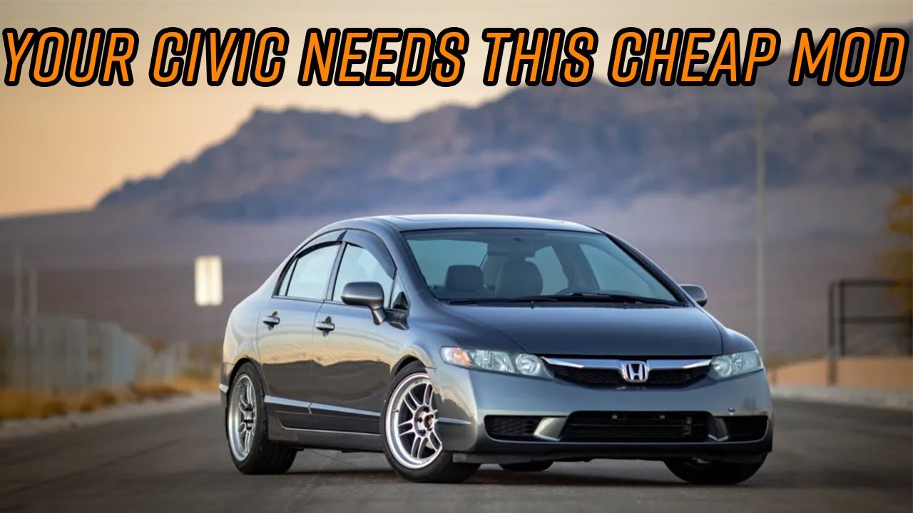 Your Winter Beater 8TH GEN CIVIC Needs this Mod! - YouTube