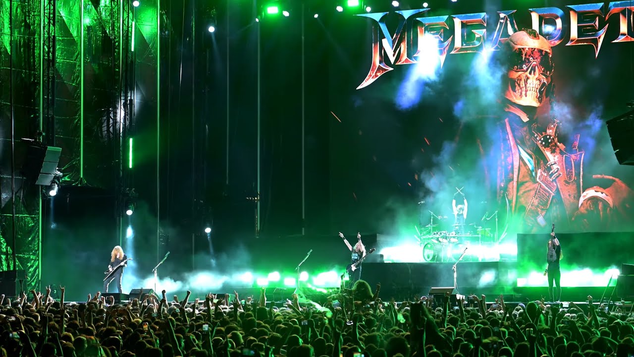 MEGADETH - Live at Release Athens Festival. - YouTube