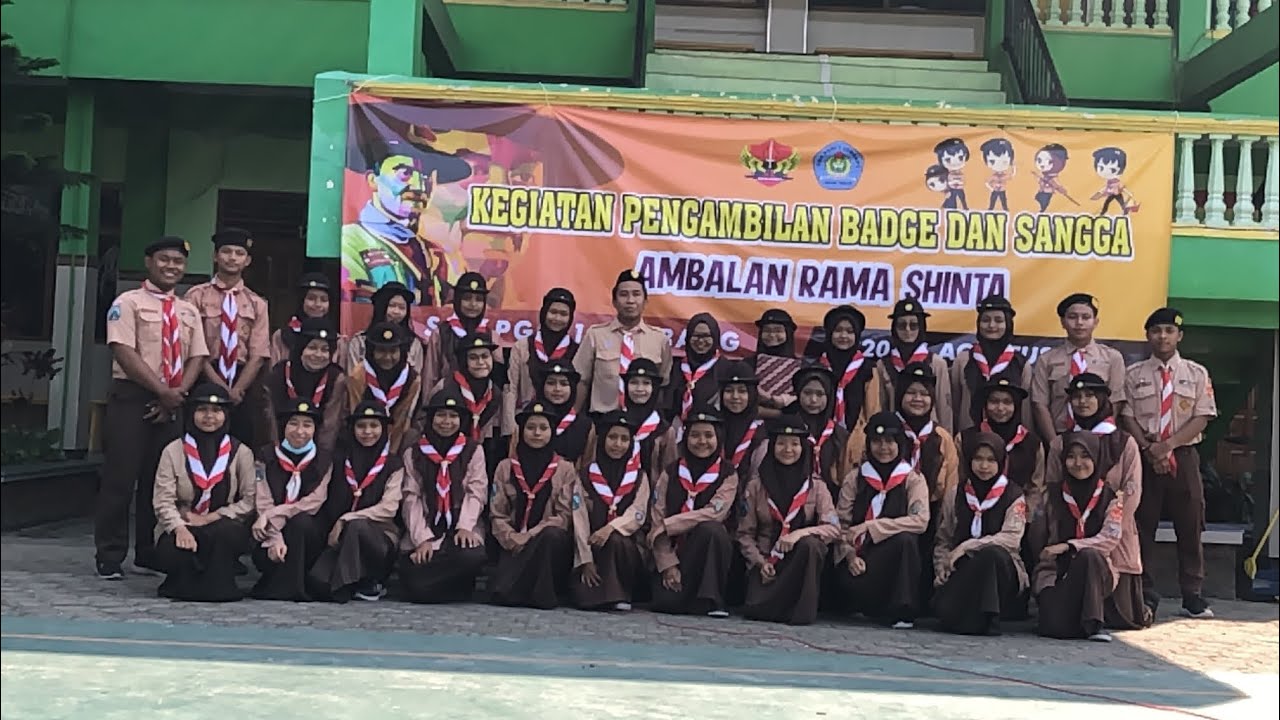 Pengambilan Badge dan Sangga Ambalan Rama-Shinta - YouTube