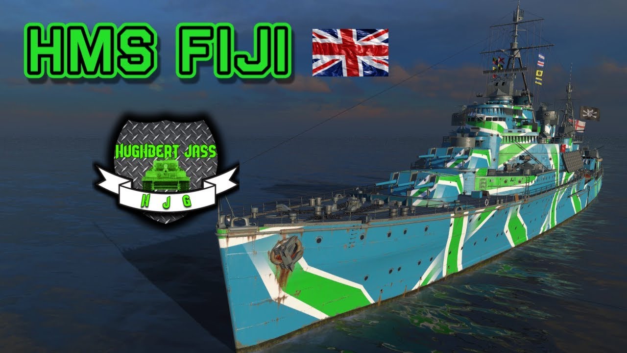 World of Warships - HMS Fiji Review - Like and Subscribe Compadres ...