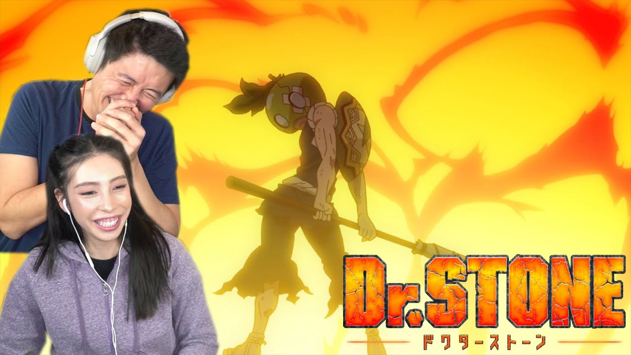 MASKED WARRIOR! | DR. STONE EPISODE 13 REACTION! - YouTube