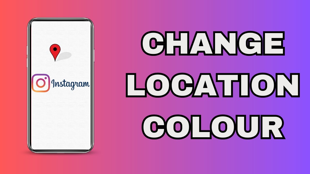 How to Change Location Sticker Colour on Instagram Story (2024) - YouTube