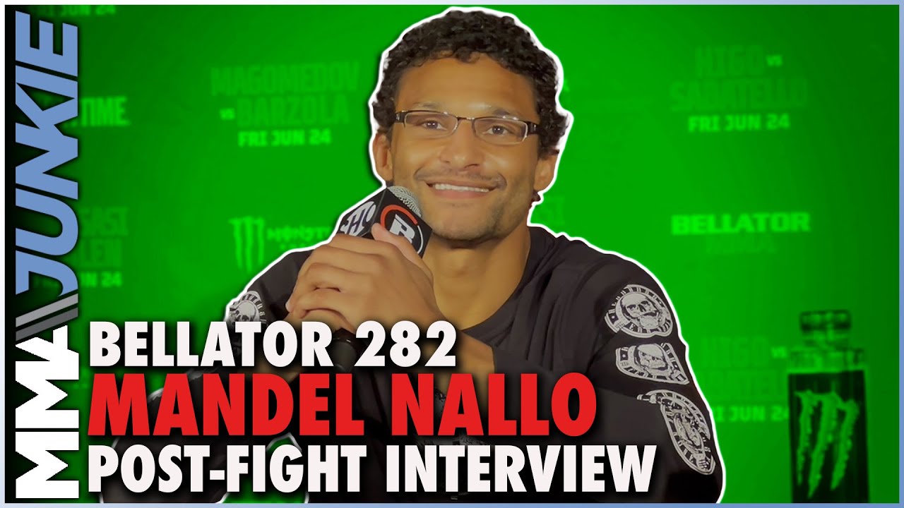 Mandel Nallo Won't Watch His First-Round Highlight Reel KO | Bellator ...