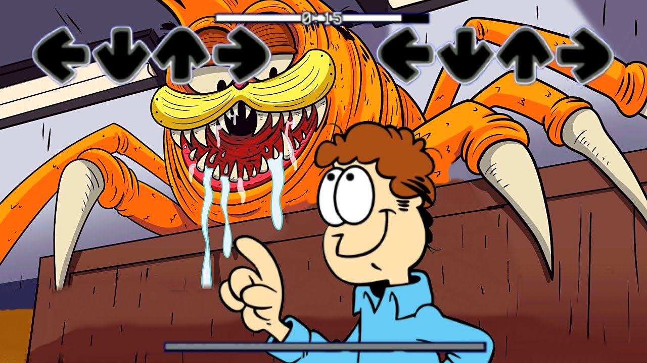 Horror GOREFIELD wants LASAGNA in Friday Night Funkin be like: PART 1 ...