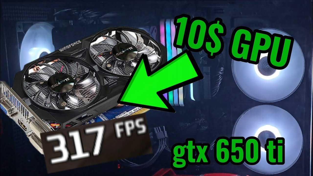 gaming on a $10 Graphics card - benchmark & testing - YouTube