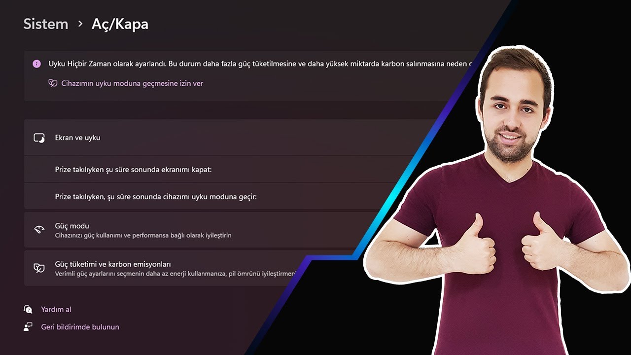 Windows 11 Uyku Modu Kapatma, Windows 11 Uyku Modu Sorunu - YouTube