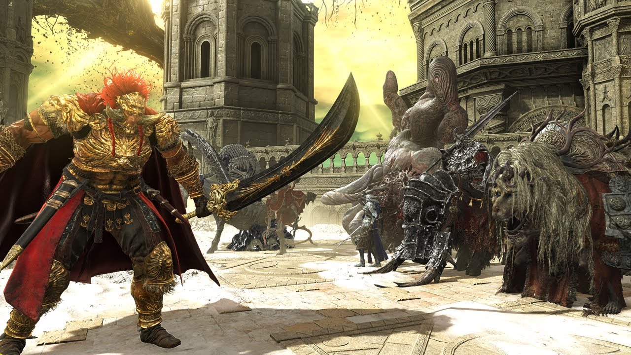 Bosses vs Consort Radahn With RANDOM BOOST ⚔️ Elden Ring Shadow of The ...