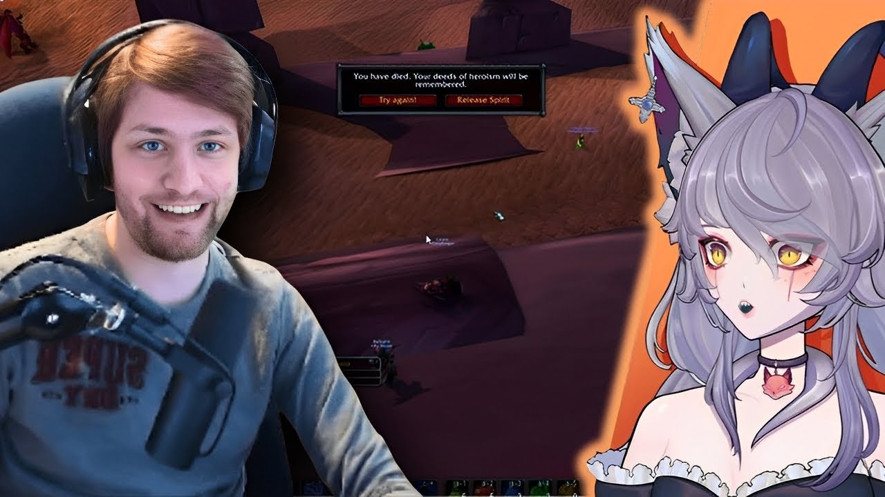 Sodapoppin reacts to... "Larxa dies to lag" | Onlyfans reddit clip WoW ...
