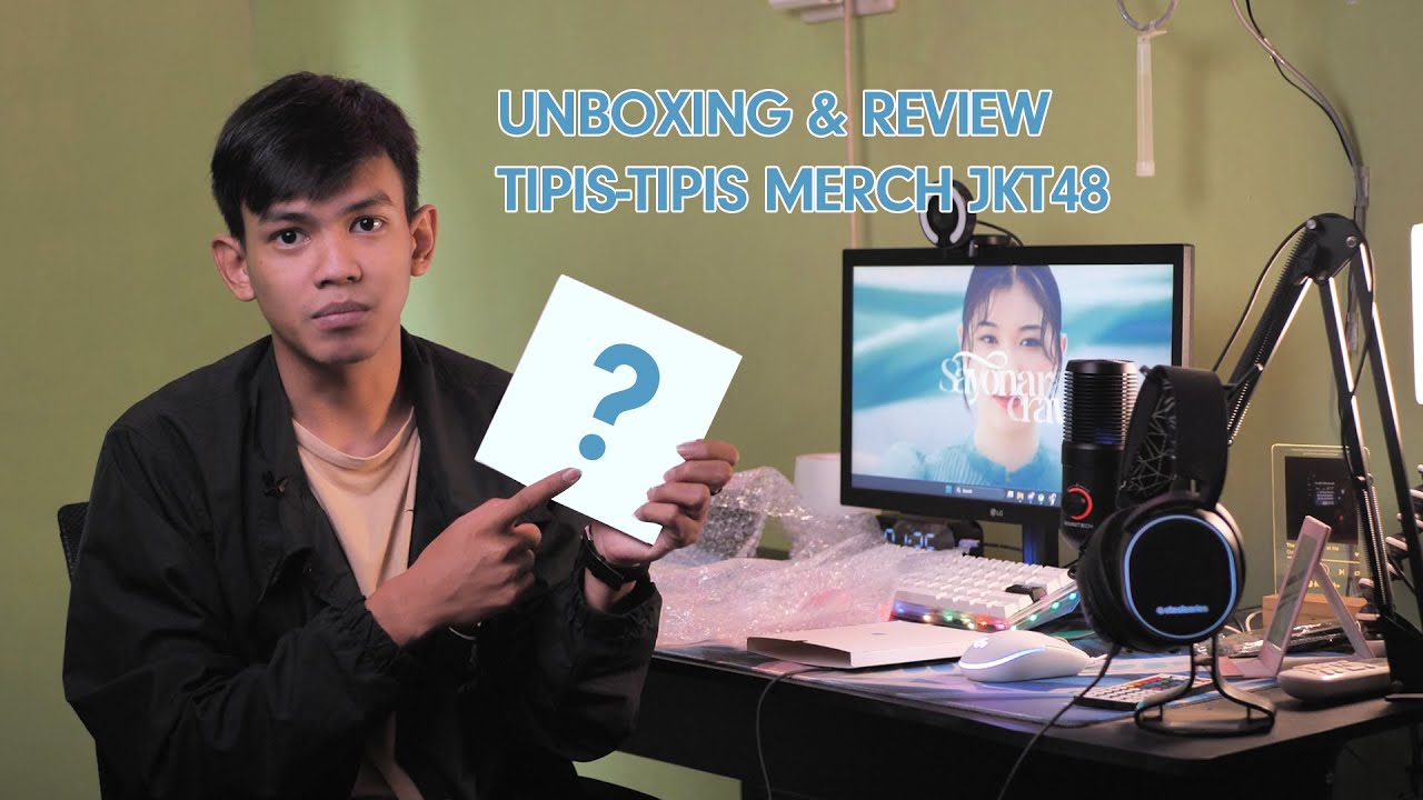 UNBOXING & REVIEW TIPIS-TIPIS MERCH JKT48 - YouTube
