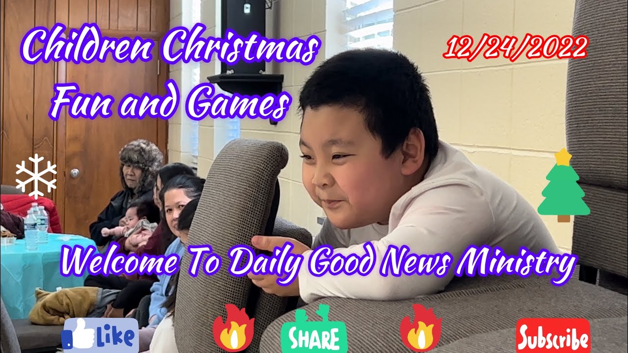 Children Christmas Fun Time.🙏🙏🙏 - YouTube