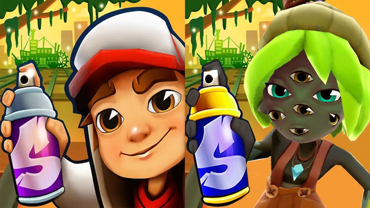 Subway Surfers New Orleans 2024 unlock Pink Witchcap Outfit vs unlock ...