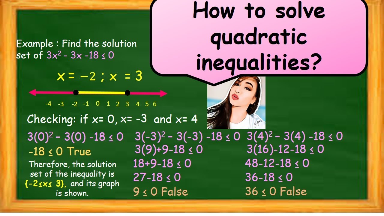 How to Solve Quadratic Inequalities - YouTube