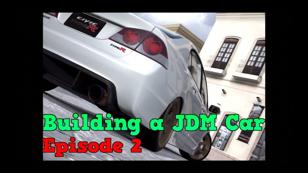 GT6 | Building a JDM Car | Episode 2 | Civic Type R 866bhp Boosted w ...