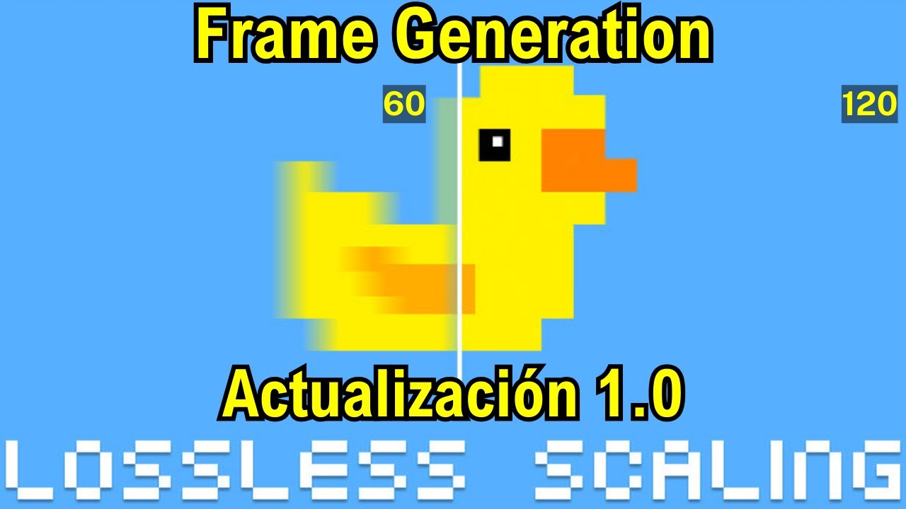 Lossless Scaling Frame Generation Actualización 1.0 - YouTube