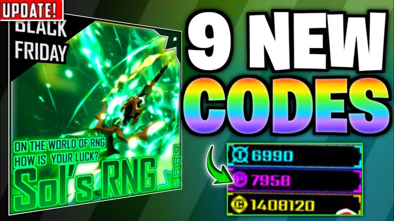 ⚠️UPDATE !CODE!⚠️ SOL'S RNG ROBLOX REDEEM CODES NOVEMBER 2025 - SOLS ...