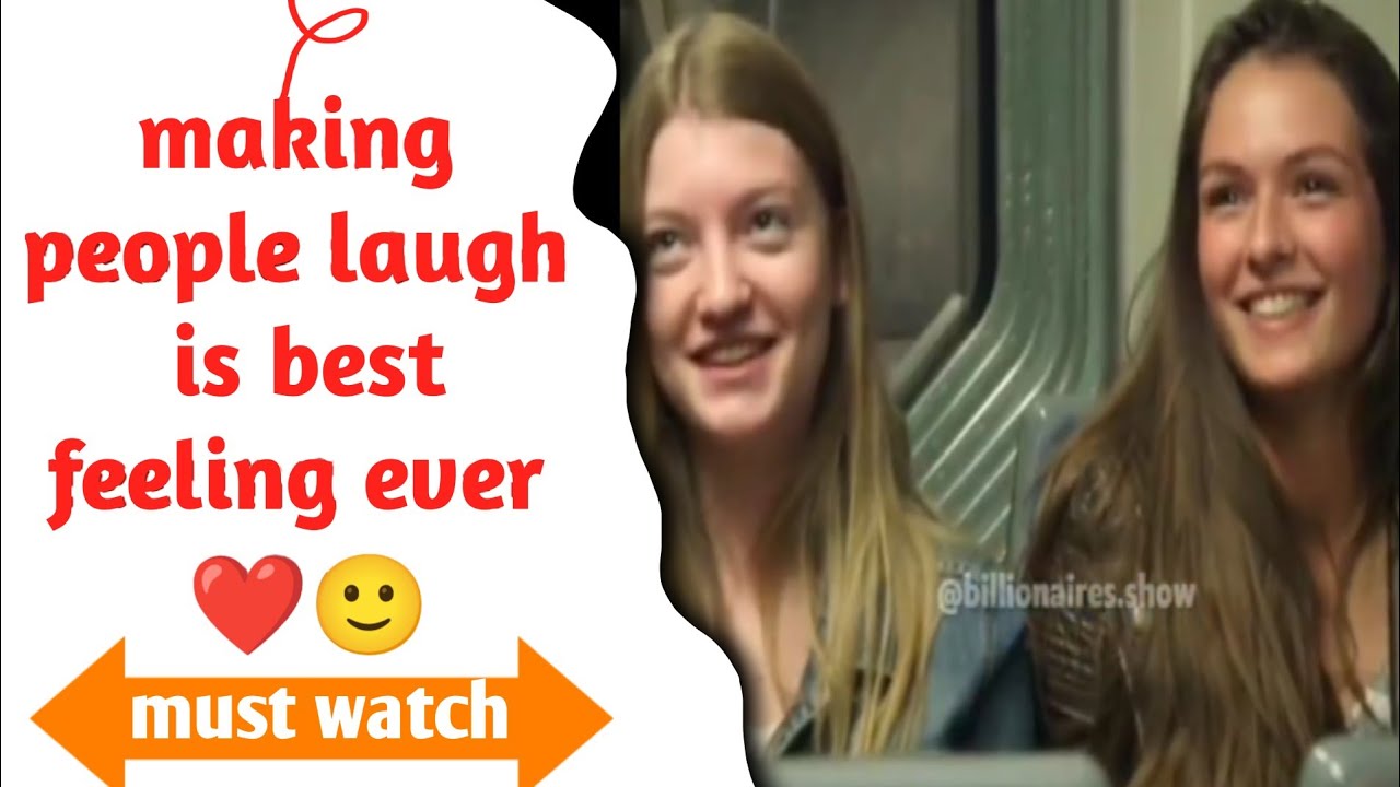 Making People Laugh In Train | Spreading Happiness In Public| Laughing ...