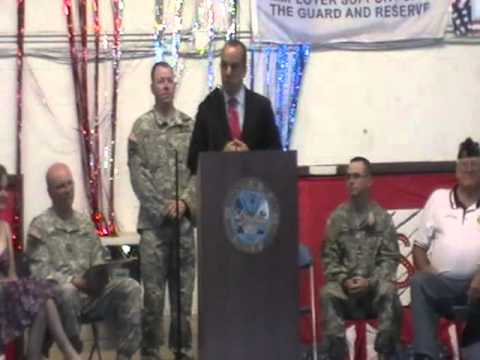 State Rep. Chris Turner Welcoming Home Texas Army National Guard from ...