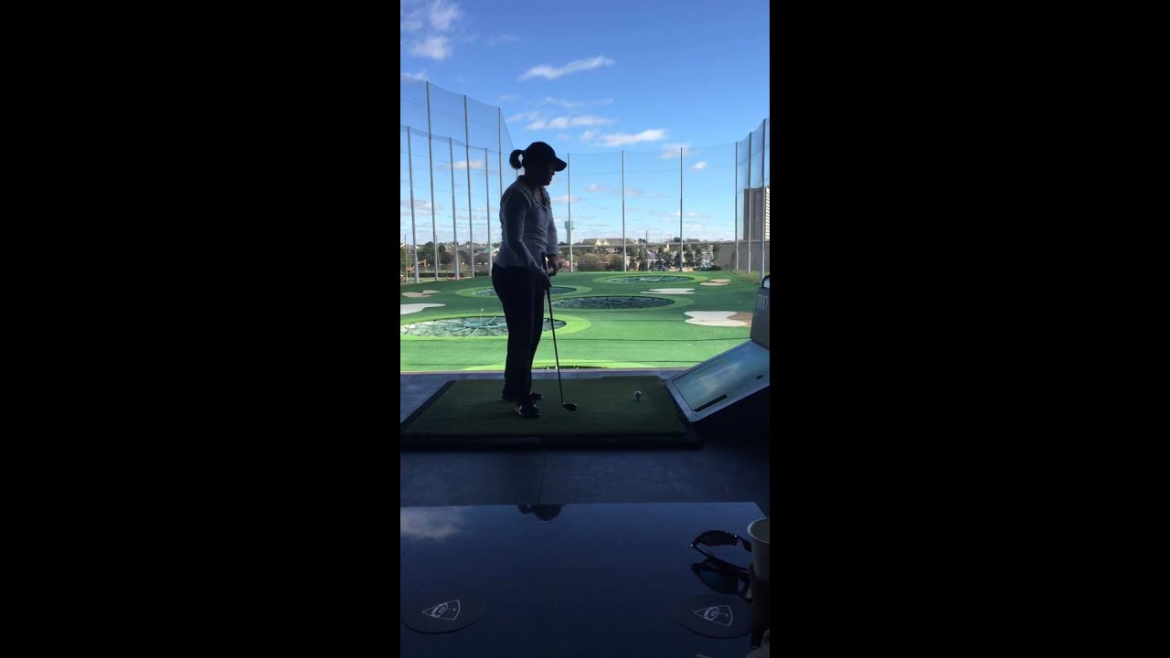 At the gold driving range! - YouTube