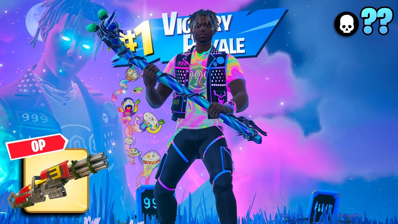 High Elimination Solo Zero Build Win Gameplay | New Juice WRLD Skin ...