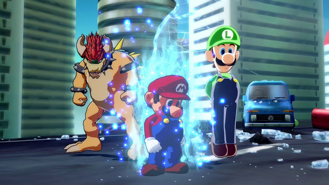 Super Mario Bros vs Anime REMATCH | Dragon Ball FighterZ Mods - YouTube
