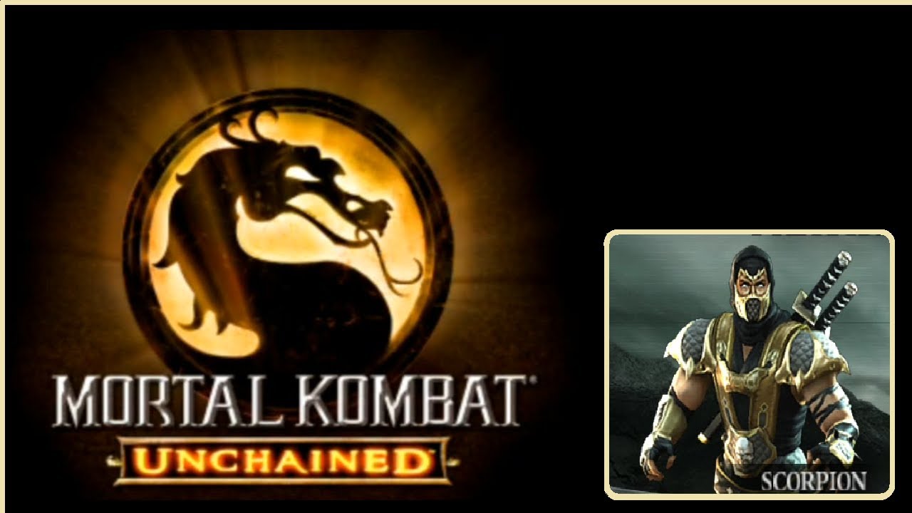 Mortal Kombat Unchained Scorpion Gameplay - YouTube