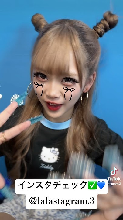 【ZIDDY】 #ららちゅーぶ #ギャル #キティ #キティコラボ#ZIDDY#ギャル #ギャルメイク # #kogyaru #平成ギャル ...