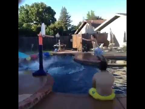 Best Pool Dunk ever - YouTube