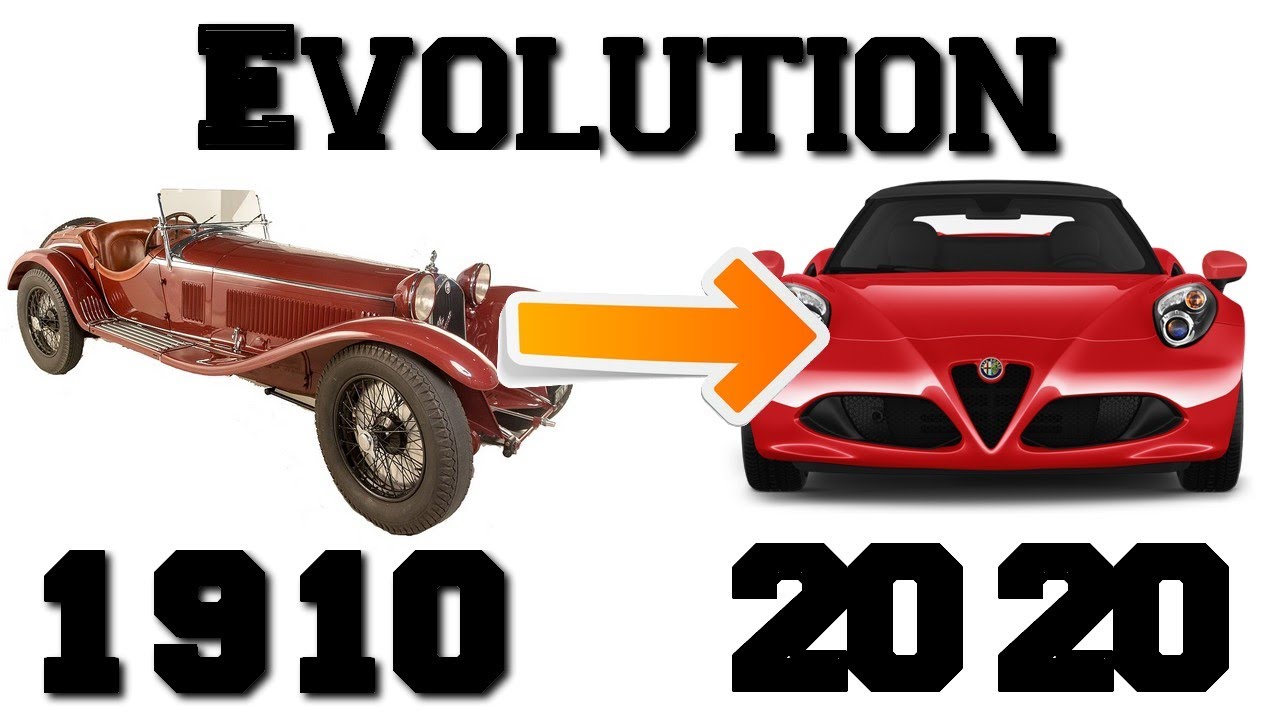 Evolution of alfa Romeo from 1910 to 2020 - Busti - YouTube