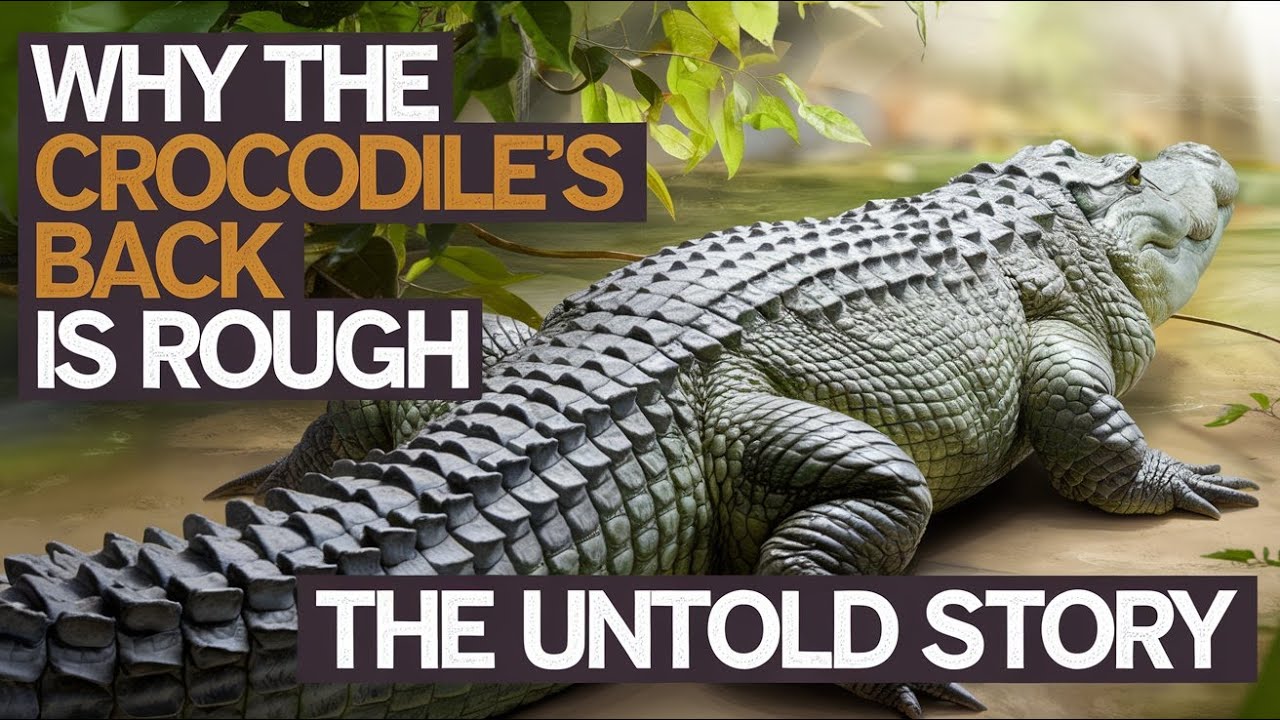 Why the Crocodile’s Back Is Rough: A Fascinating Untold Folktale - YouTube