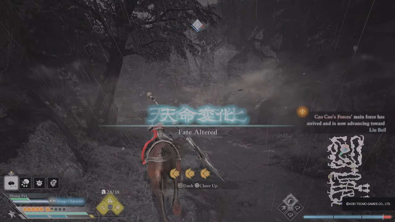 DYNASTY WARRIORS: ORIGINS_ Fate Altered Battle of Changban ( Liu Bei's ...