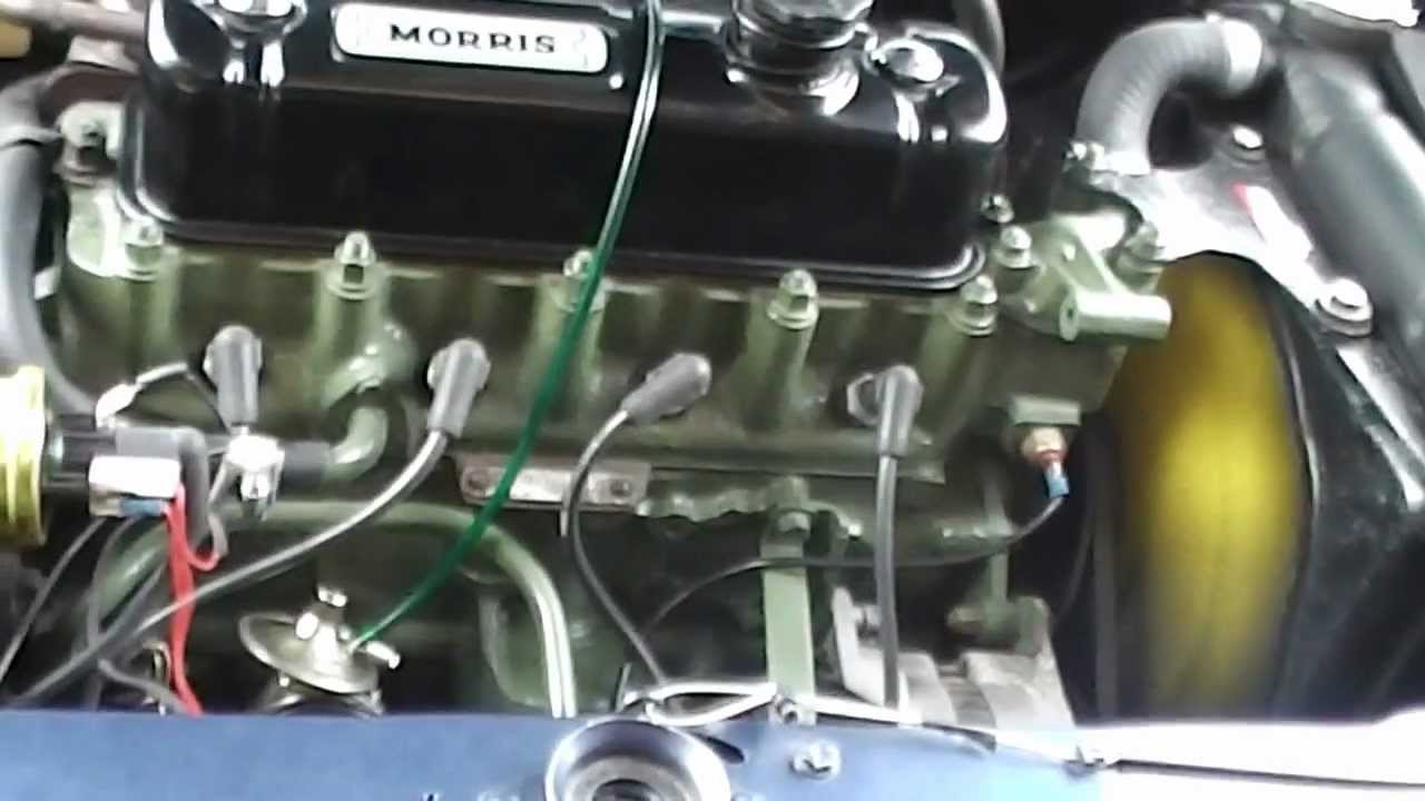 MORRIS 1800 START UP. - YouTube