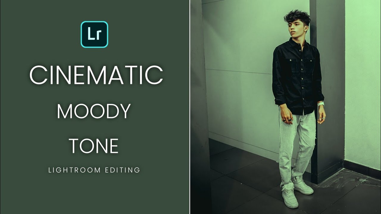 Cinematic moody tone color grading tutorial in Lightroom - YouTube