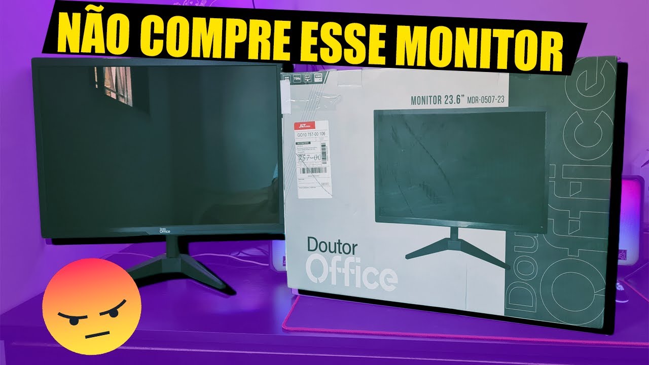 MONITOR DOUTOR OFFICE 23,6 POLEGADAS JA DEU DEFEITO : ( - YouTube