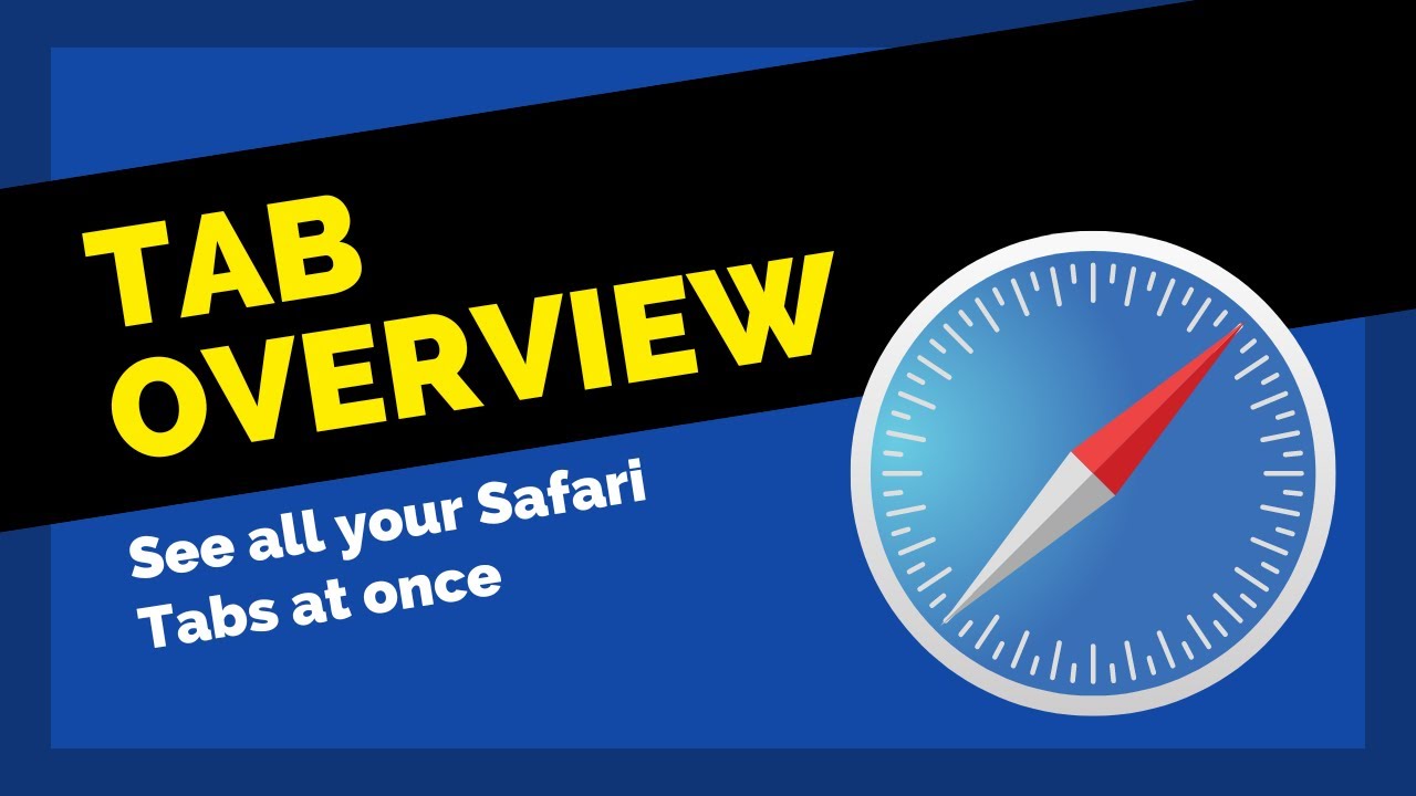 View All Your Safari Tabs At Once - YouTube