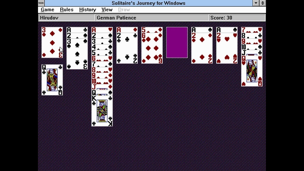 Solitaire's Journey - German Patience [Windows 3.1 Longplay] (1998 ...