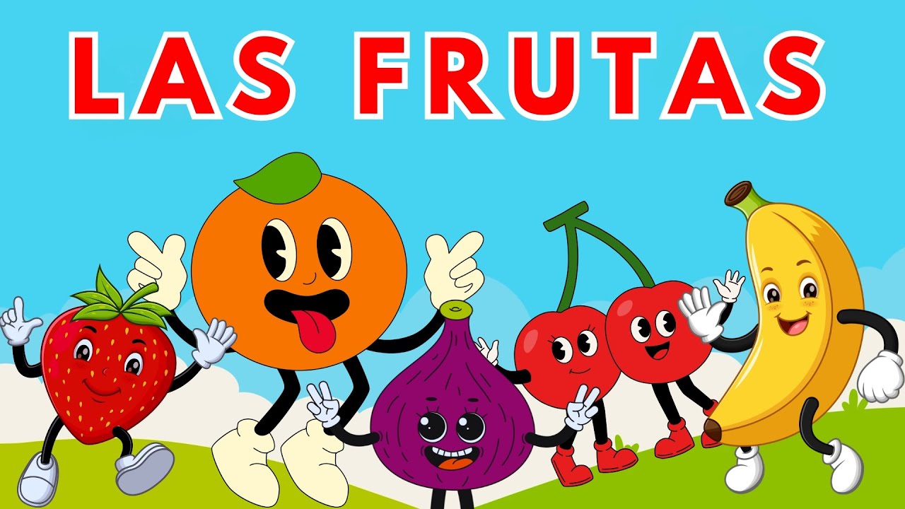 Frutas en español: Aprende y juega con un divertido test - YouTube