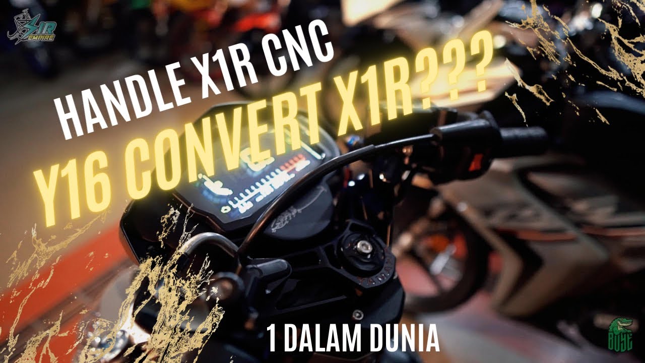 Handle X1R CNC Merecik Hawow - YouTube
