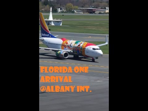 Southwest Airlines 737-700 Florida One Livery Arrives In @Albany ...
