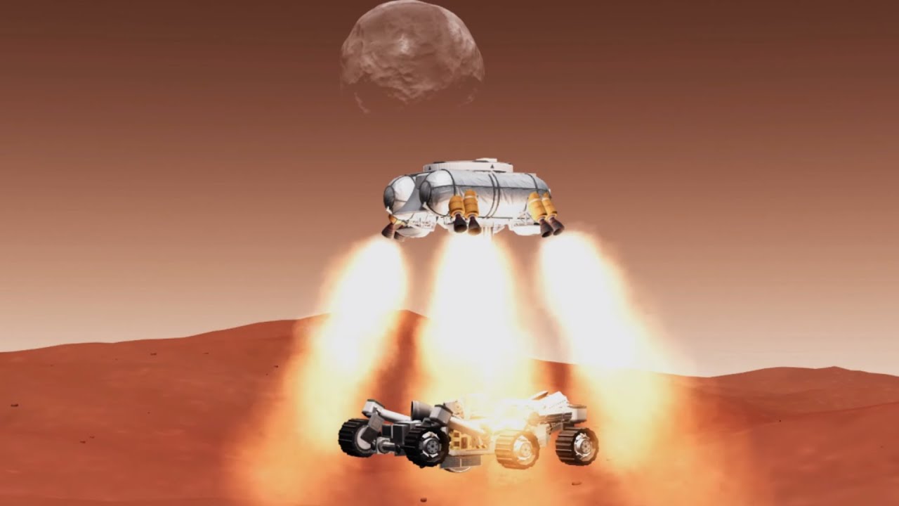 Perseverance Rover Launch & EDL (KSP) #Shorts - YouTube