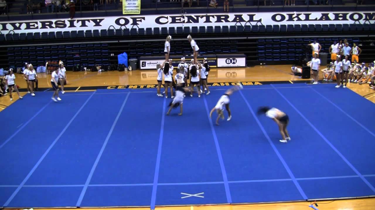 UCO Cheer and Dance 2011 - Cheer Squad - YouTube