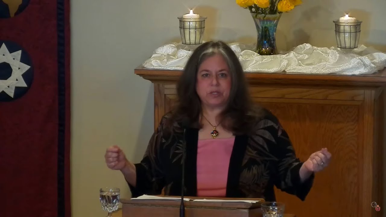 2/12/2023 Rabbi Lynn Goldstein speaks on her work as a Rabbi - YouTube