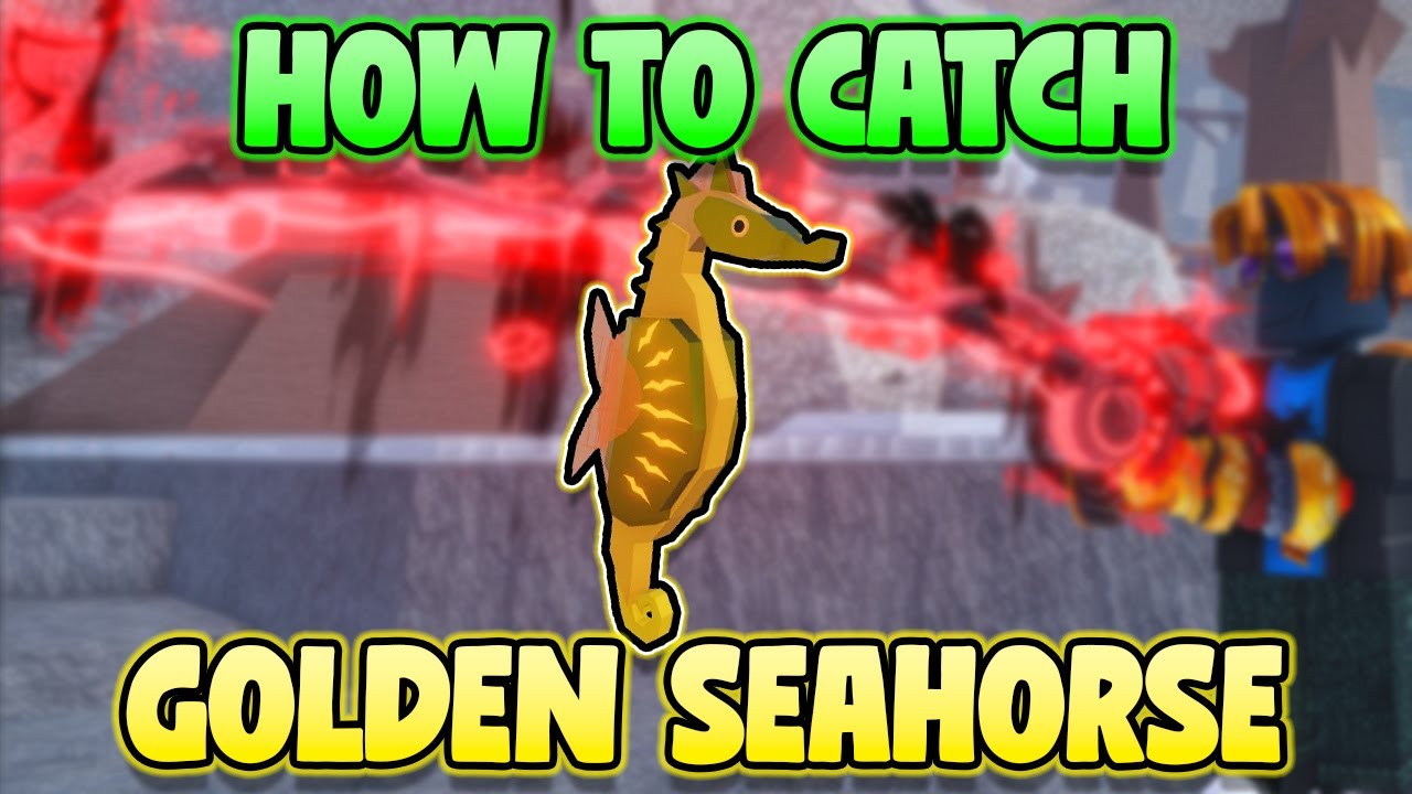 How to Catch the Golden Seahorse in Fisch! Golden Seahorse Location ...