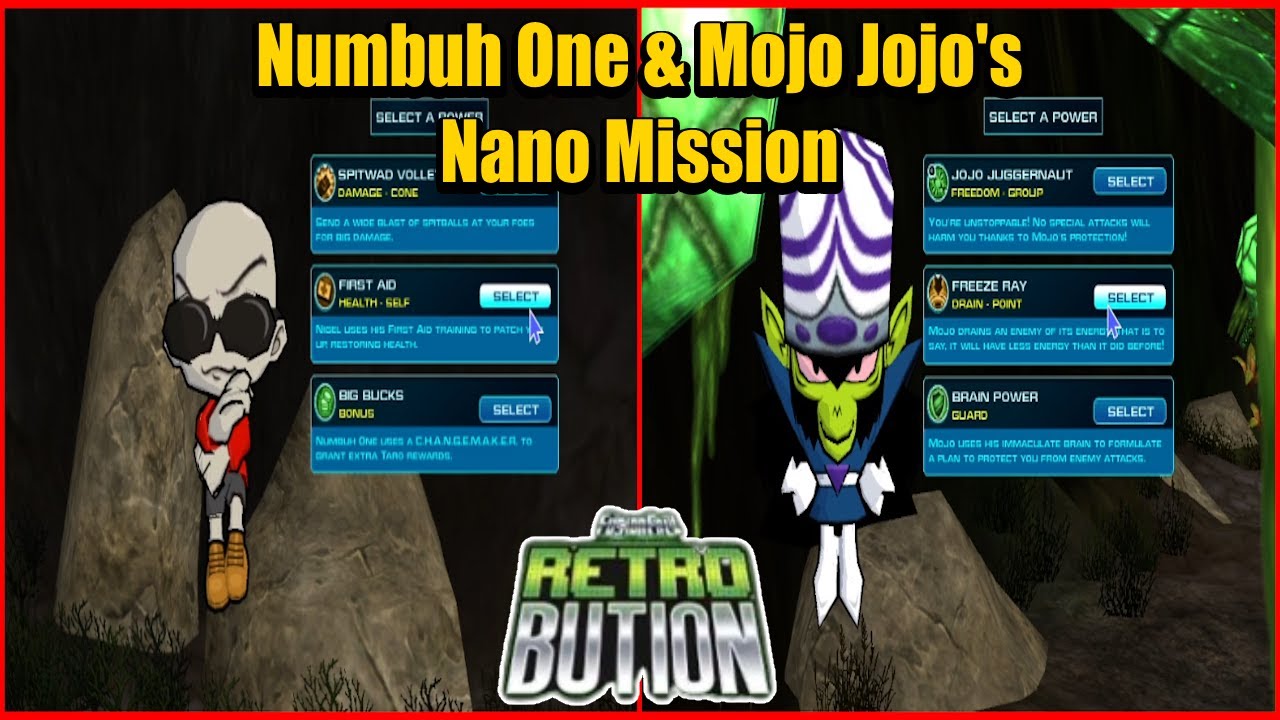 Numbuh One & Mojo Jojo Nano Missions | Retrobution (Fusionfall) - YouTube