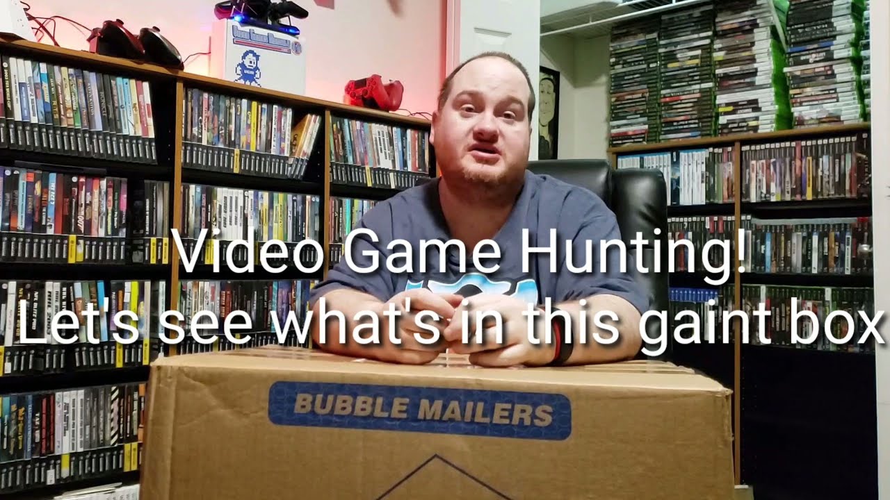 Video Game Hunting! What's in this Gaint box? - YouTube