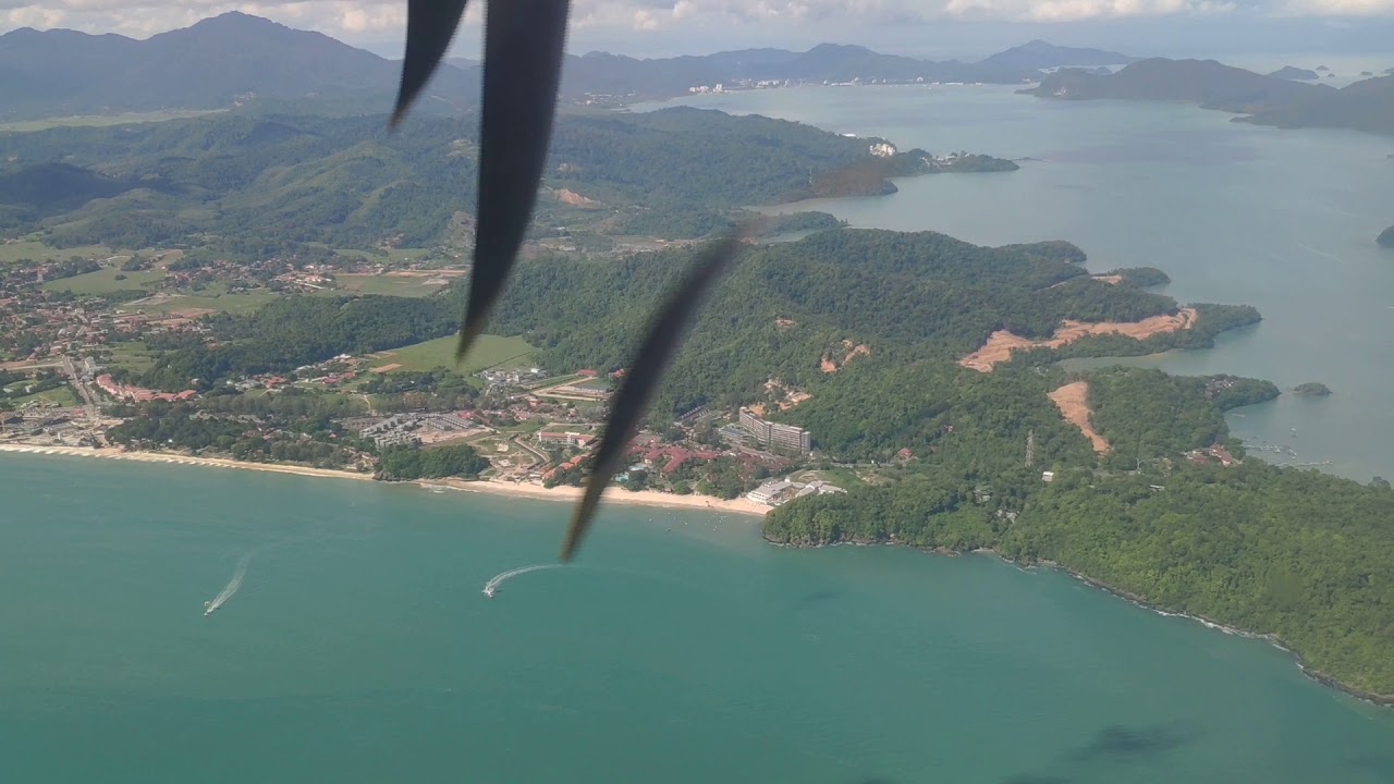 Take off from Langkawi, Malaysia - Firefly Airlines ATR72 - YouTube