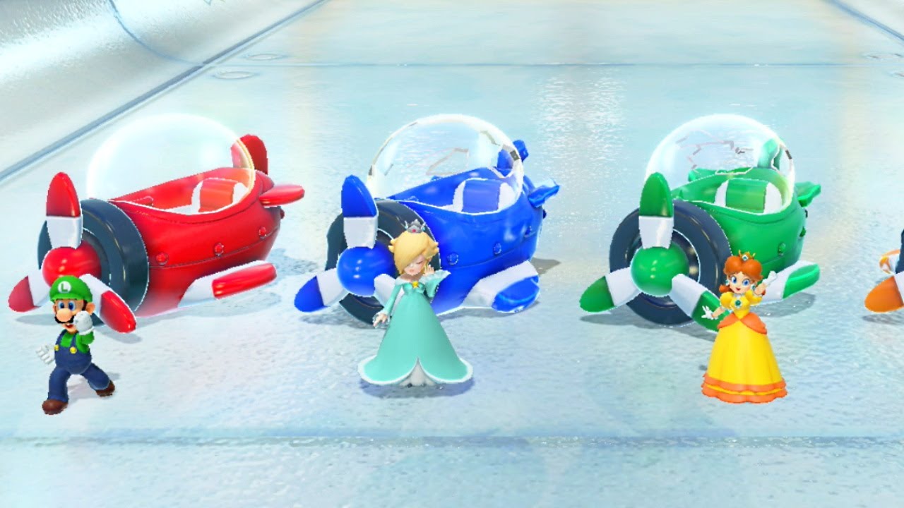 Super Mario Party - Fuzzy Flight School - YouTube