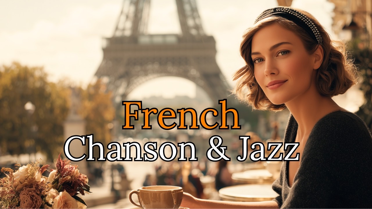 [Playlist No.40] French Chanson & Jazz Vibes 🪗 | Elegant Parisian Café ...
