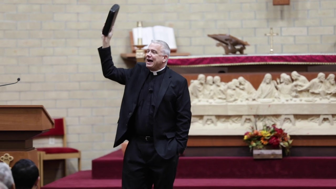 Men's Conference - Fr. Larry Richards - First Talk - YouTube